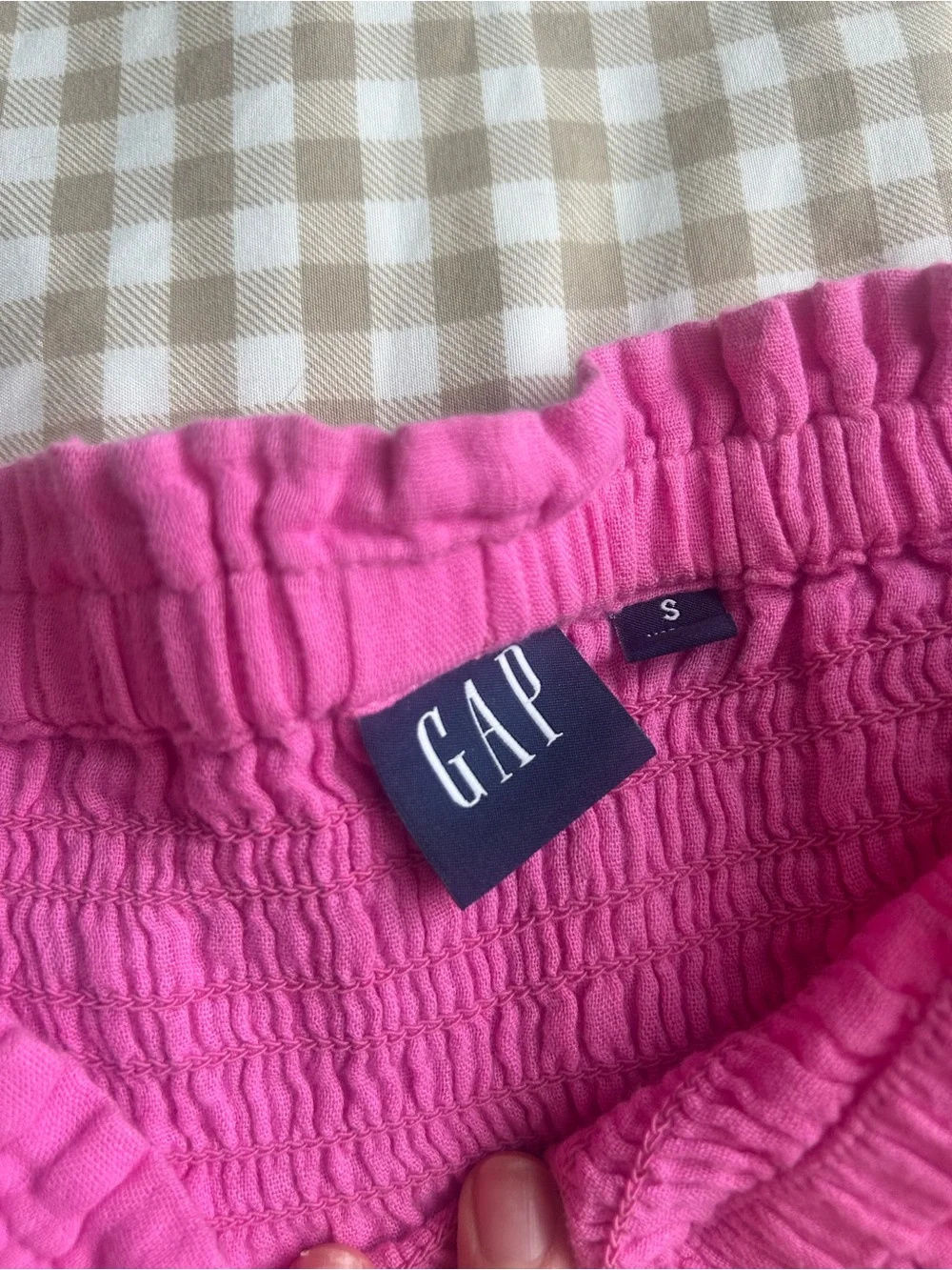 GAP | Skirts | Gap Bright Pink Tiered Maxi Skirt With Smocked Waist ...